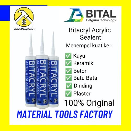 Jual Bitacryl Acrylic Sealent 450gram - perekat kayu - perekat serba ...