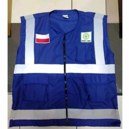 Jual rompi safety bahan drill + logo / rompi proyek - Jakarta Barat ...