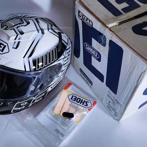 Jual shoei x spirit 3 marquez white ant not arai agv Nolan xlite shark ...