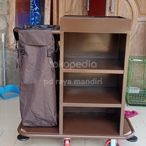 Jual trolley room service - Hitam, 105x42x110 - Kab. Bogor - pd raya ...