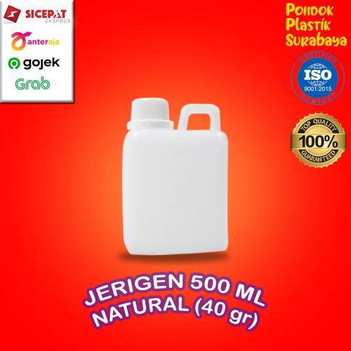 Jual Jerigen 500 ml HDPE Segel Natural BARU - Merah - Kota Surabaya ...