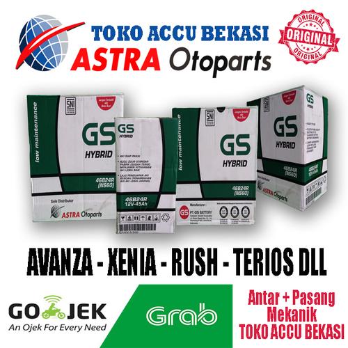 Jual GS Astra HYBRID NS60 Aki Mobil AVANZA XENIA RUSH TERIOS dll - Kota Bekasi - TOKO ACCU ...