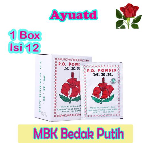 Jual BEDAK MBK POWDER PUTIH 13.6 G X 12 Bungkus - Kota Bekasi ...