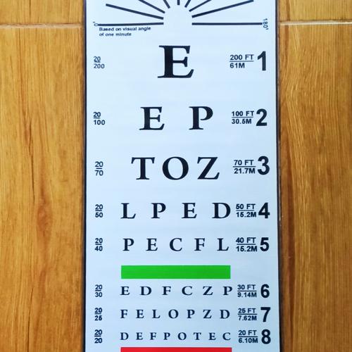 Jual SNELLEN CHART MANUAL BAHAN KAIN BISA DIGULUNG - Kab. Tangerang ...