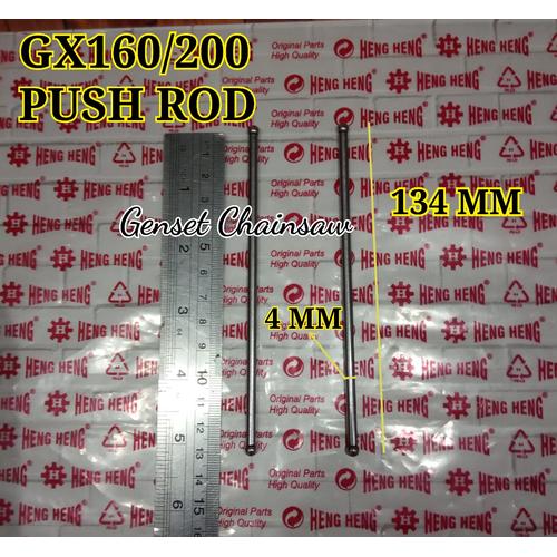 Jual GX160 / GX200 Push Rod M/ Sumpit batang tiang klep valve mesin ...