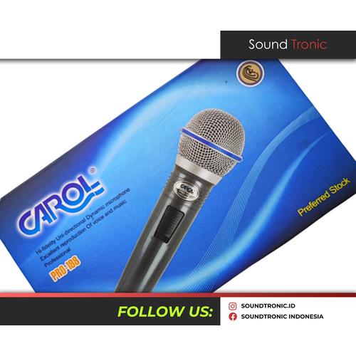 Jual Mic Kabel Carol PRO 198 Microphone Original Mick Carol - Jakarta ...