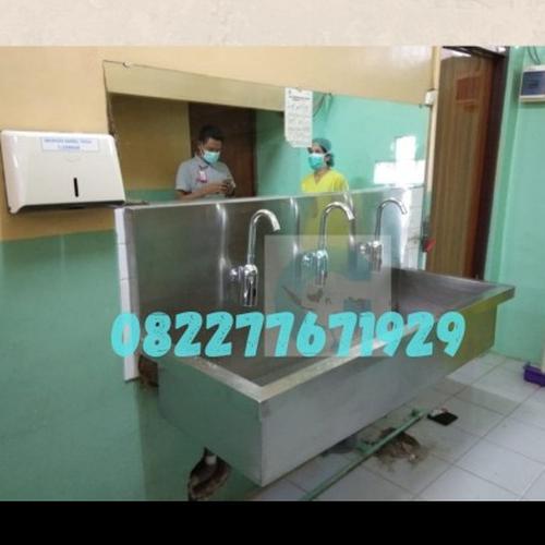 Jual Spoel Hoek Spoelhoek Dinding 3 Bay 201 Kran Manual Sanitary Scrub ...