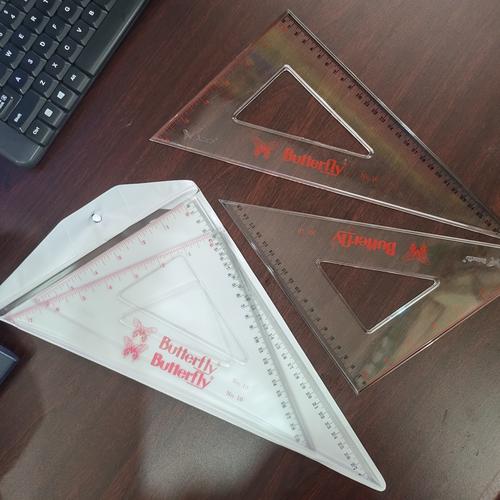 Jual Penggaris Segitiga Butterfly no 10 / Triangle Ruler - Kota Medan ...