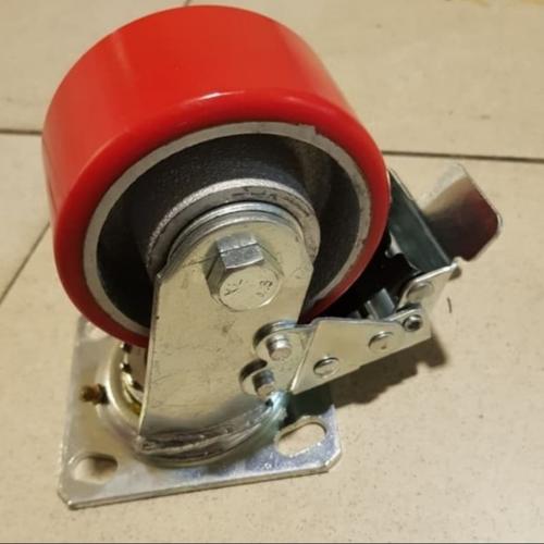Jual Roda PU 4 in rem dan putar Heavy Duty - Jakarta Barat - BSA ...
