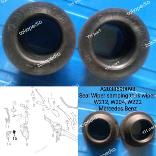 Jual A2038690098 Seal Wiper Samping Tank wiper W204,W212,W222 besar MB ...