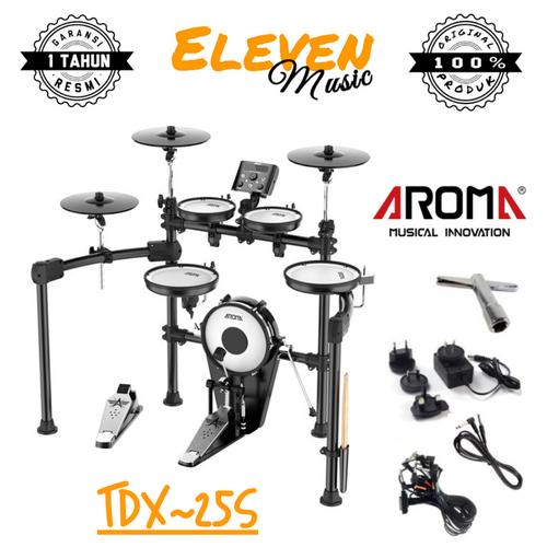 Jual AROMA TDX25S Electronic Drum Kit with All Mesh Head Paket - PAKET ...
