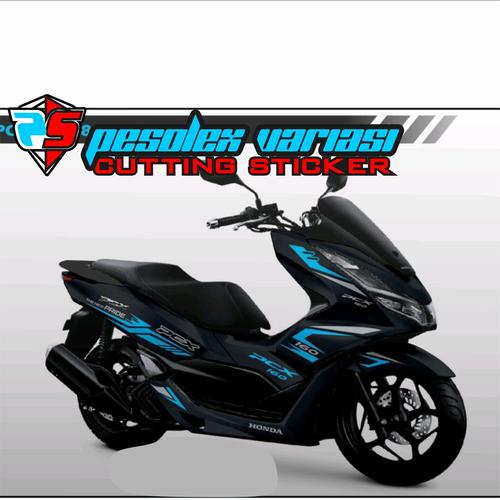 Jual Sticker PCX 160 HITAM Cutting Stiker New Pcx - Biru - Jakarta ...