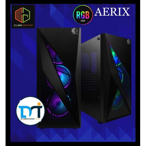 Promo Cube Gaming AERIX - Tempered Glass Mid-Tower ATX Gaming Case ...