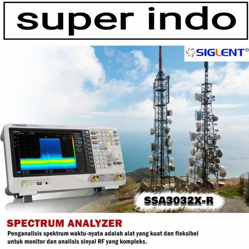 Jual Spectrum Analyzer Siglent SSA3032X-R (9 kHz - 3.2 GHz) - Jakarta ...