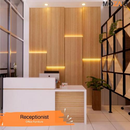 Jual Meja resepsionis kantor minimalis CUSTOM DI JAKARTA - Jakarta ...