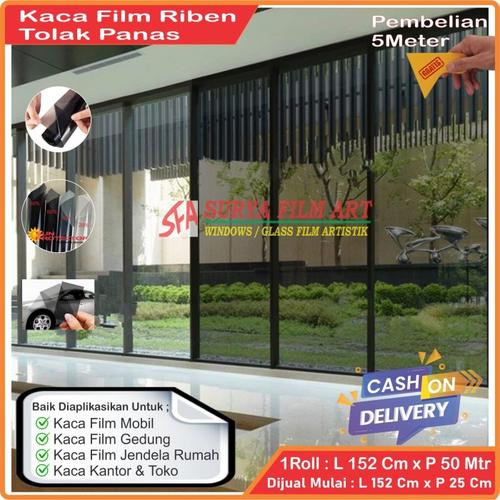 Jual STICKER KACA STIKER KACA JENDELA KACA FILM RAYBEN TOLAK PANAS ...