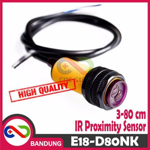 Jual [CNC] E18-D80NK ADJUSTABLE INFRARED PROXIMITY DISTANCE SENSOR ...