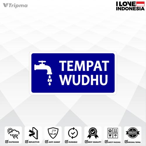 Jual Rambu - Sign Tempat Wudhu 15cm x 30cm Acrylic / Akrilik - Kota ...
