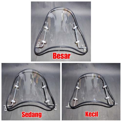 Jual WINDSHIELD WINSIL / TAMENG PELINDUNG ANGIN DAN DEBU UNIVERSAL ...