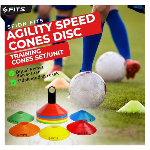 Jual SFIDN FITS Agility Speed Cones Disc | Training Cones Set ...