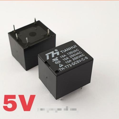 Jual TIANHUI Relay SPDT 5V 10A 5pin DC Coil 5 Pin 5 VOLT - Kota Medan ...