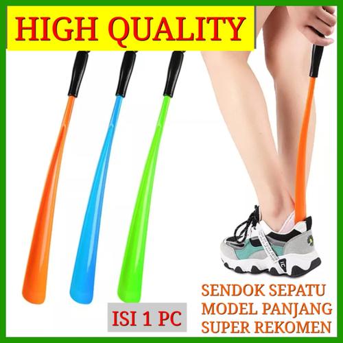 Promo SATU PC SHOE HORN TONGKAT SEPATU SENDOK SEPATU PANJANG - Biru ...