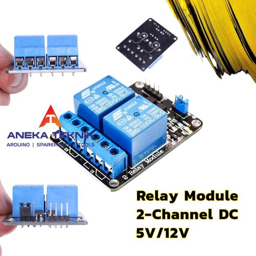 Jual Relay Module 2 Channel 5V / 12V DC - 12V DC - Jakarta Barat - Toko ...