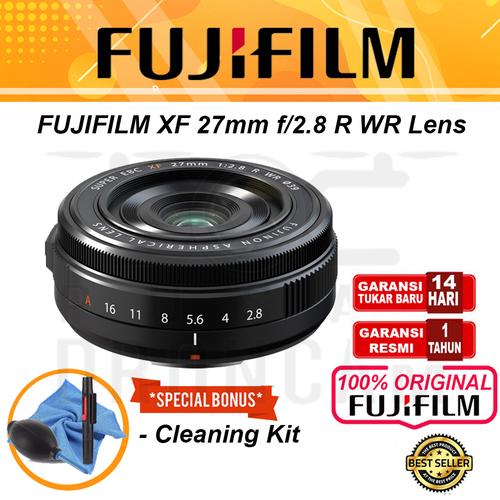 Promo Lensa Fujifilm XF 27mm f2.8 R WR Lens Fujinon XF27mm F/2.8 R WR Cicil 0% 3x - Jakarta ...