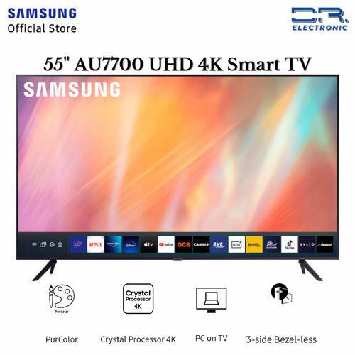 Jual SAMSUNG LED UA55AU7700 - SMART TV LED 55 INCH CRYSTAL UHD 4K ...
