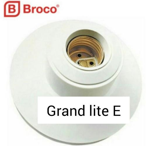 Jual Fitting plafon LUX BROCO 12101/fitting lampu LUX BROCO plafon ...