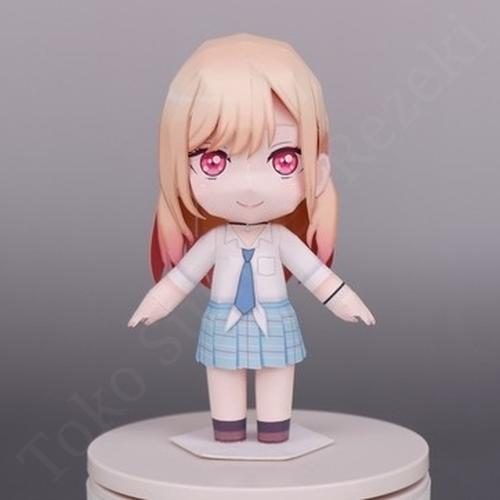 Jual Figure Kitagawa Marin Nendoroid Paper Craft Sono Dress Girl ...