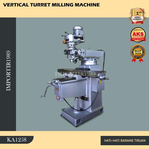 Jual Mesin Milling Vertical Turret Milling Machine 5Hp Importir ...