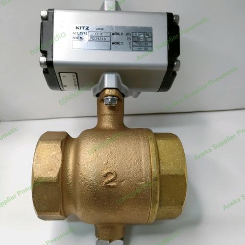 Jual Kitz Pneumatic Actuactor C2 With Ball Valve 2" - Jakarta Barat - Aneka Supplier Pneumatic ...