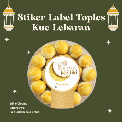 Jual [Pita] Stiker Hampers Pita Ramadhan Stiker Seal Toples IdulFitri ...