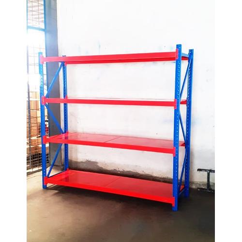 Jual Rak Gudang DC-36 Merah Kapasitas 250kg/Level, Rak Shelving, Rak ...