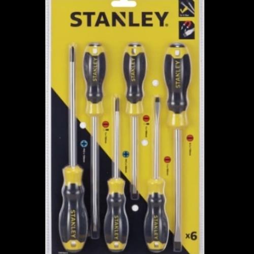 Jual STANLEY STMT66672 - OBENG PLUS MINUS SET /CUSHION GRIP SCREWDRIVER ...