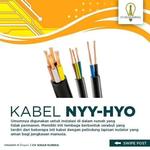 Jual Kabel Listrik NYYHY 4x0,75 4x0.75 METERAN EXTRANA |Serabut | SNI - Kota Bandung - SINAR ...