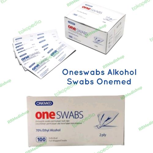 Jual Alcohol Swab Onemed Oneswabs tissue Alkohol Oneswabs - Kota ...