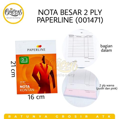 Promo NOTA BESAR 2 PLY PAPERLINE BUKTI PEMBAYARAN - Kab. Bojonegoro ...
