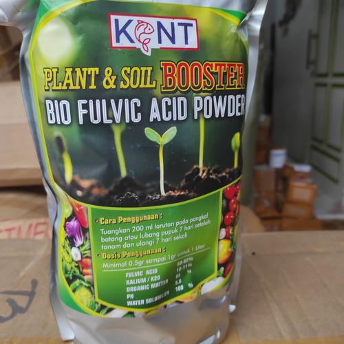 Jual BIO FULVIC ACID POWDER 1Kg (Fulvic Acid 95%) PLANT & SOIL BOOSTER ...
