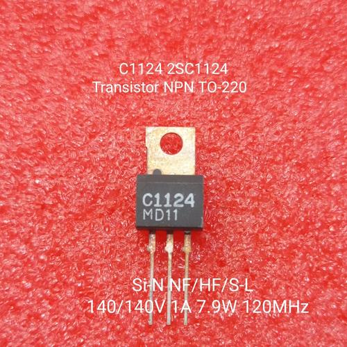 Jual C1124 2SC1124 transistor NPN to-220 - Jakarta Barat - Marconi ...