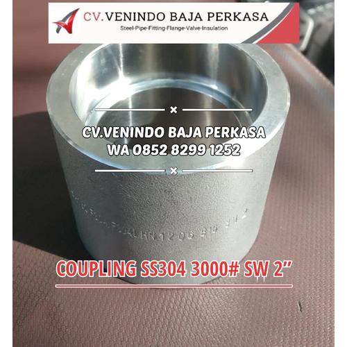 Jual JUAL SOCKET COUPLING SA182 SS304/L 3000# SW 2" BW-Taiwan - Jakarta ...