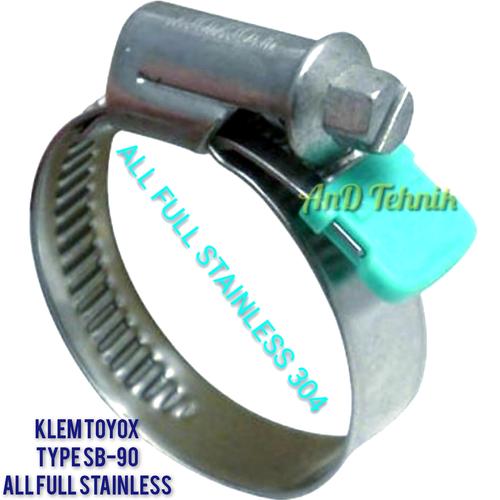 Jual Klem Selang TOYOX CLAMP Type SB-90 All Full Stainless 304 -1Pcs ...
