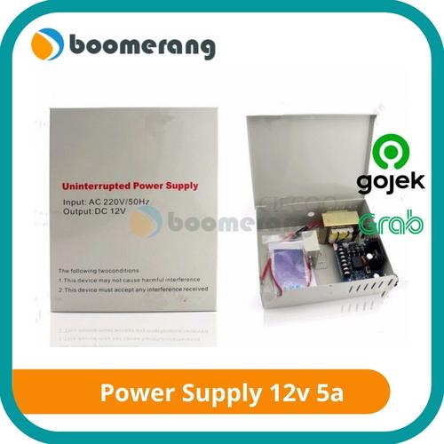 Jual Power Supply Box Backup Access Control 12V 5A - PSU Box - Kota ...