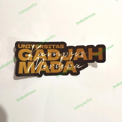Jual (Resmi) Sticker UGM Universitas Gadjah Mada -e Kampus Merdeka ...