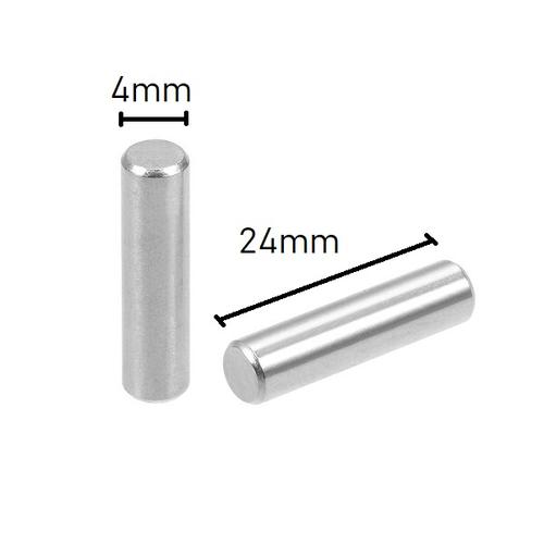 Jual Pin Besi Stainles Steel Dowel Diameter 4mm Panjang 24mm 2.4cm ...