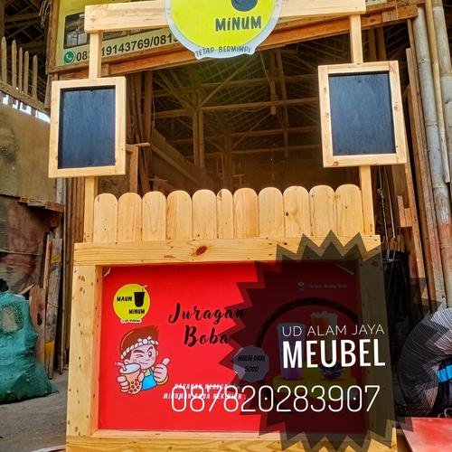 Jual booth kekinian/booth minimalis/gerobak jati Belanda - Jakarta ...