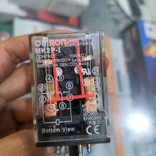 Jual relay mk2p / mk2p 24v DC Omron - Jakarta Barat - Wijaya listrik ...