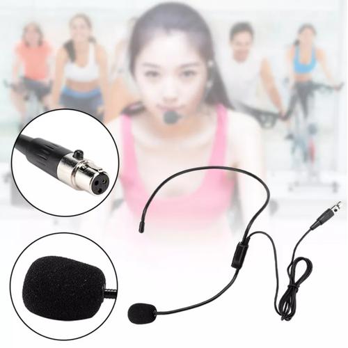 Jual mic jepit clip on headset bando xlr Canon 3 pin mikrofon ...
