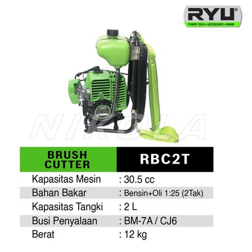 Jual RYU Mesin Potong Rumput 2 Tak / RYU Brush Cutter 2 Tak RBC 2T ...